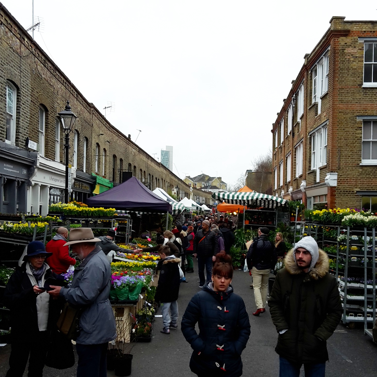 London Edit: Sunday Saunter: Columbia Road & Spitalfields - Boo & Maddie