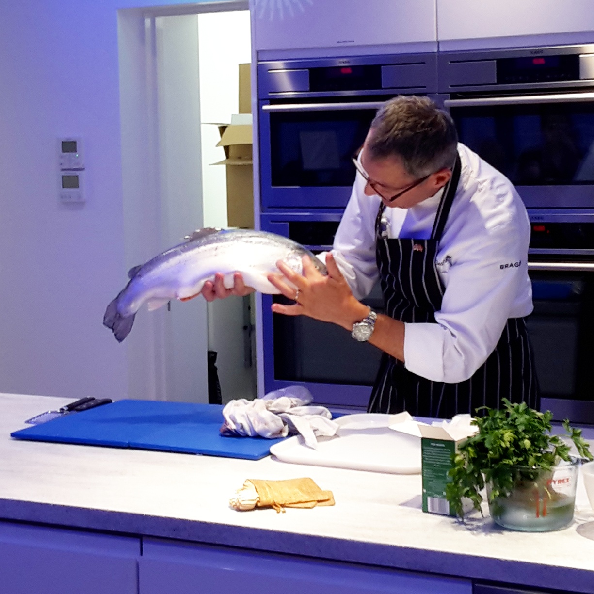 A Fjord Trout Masterclass with Michelin Chef Daniel Galmiche - Boo & Maddie