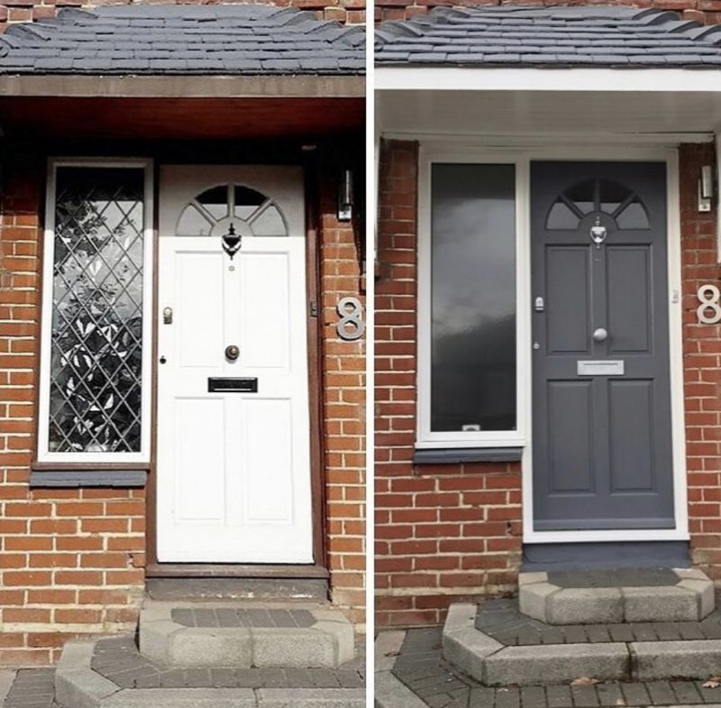 6 Ideas For A Front Door Makeover And My Dream Door - Boo & Maddie