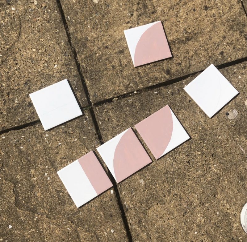 Upcycle Project: How To Tile A Table - Boo & Maddie