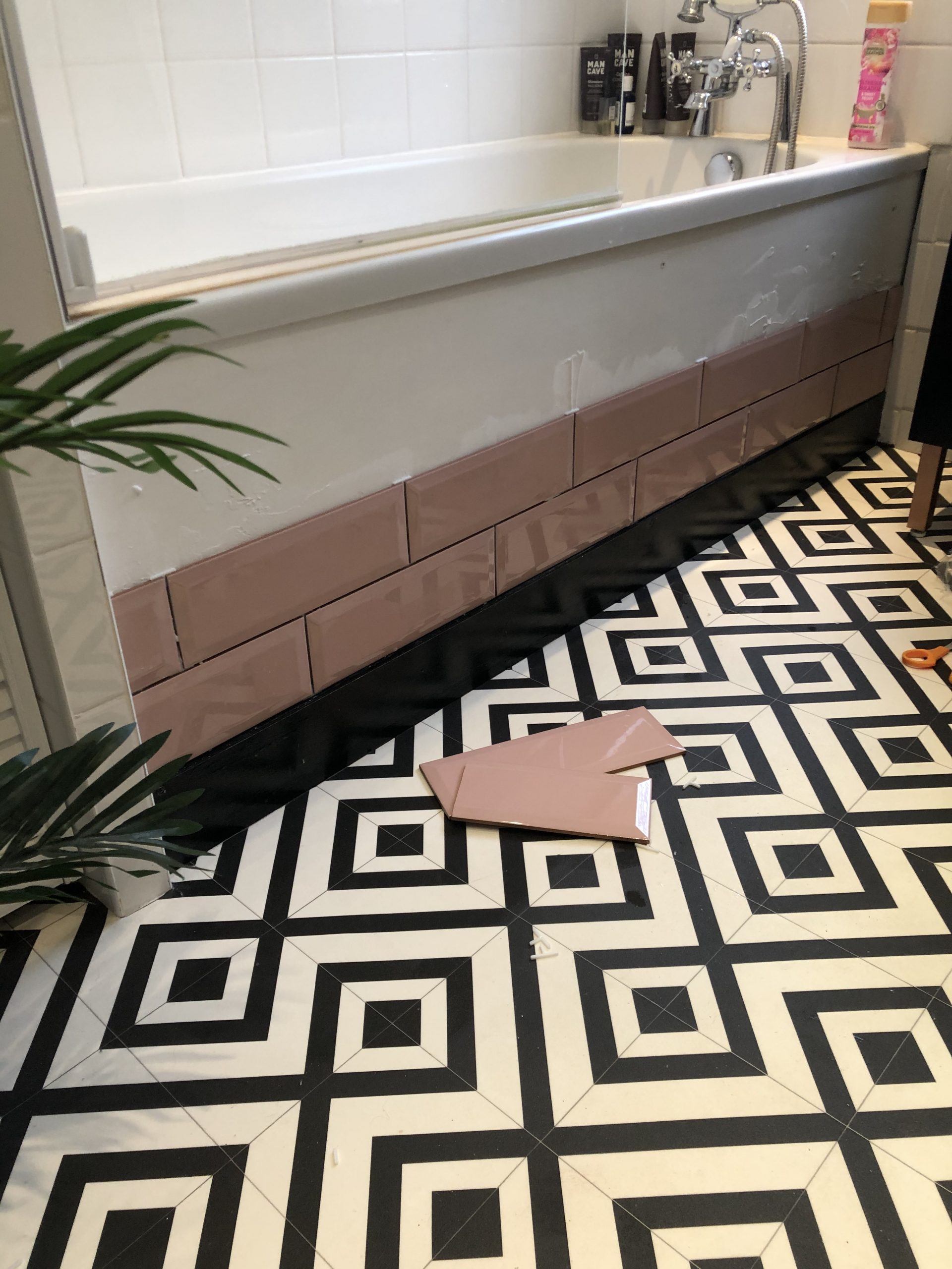 Top Tips For Tiling A Bath Panel With Metro Tiles - Boo & Maddie