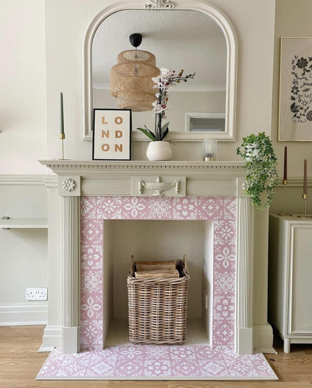 How To Paint A Fireplace Surround + 3 Colour Ideas - Boo & Maddie